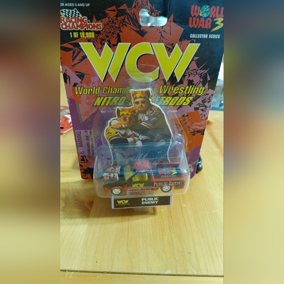 WCW ECW | Toys | Wcw World Championship Wrestling Nitrostreet Rods ...